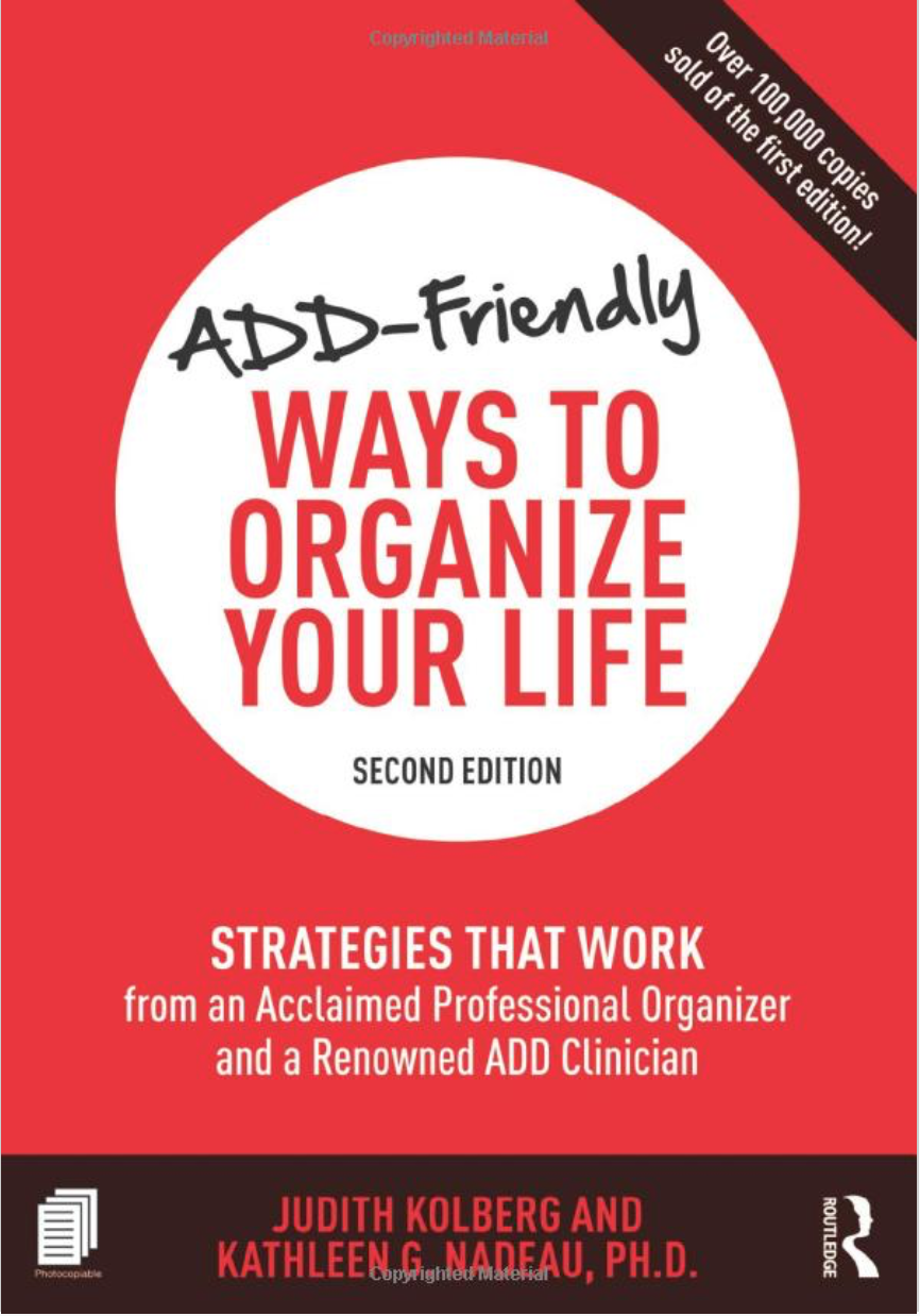 Book ADD Friendly Ways To Organize Your Life The Clutter Fairy Book ADD Friendly Ways To Organize Your Life The Clutter Fairy
